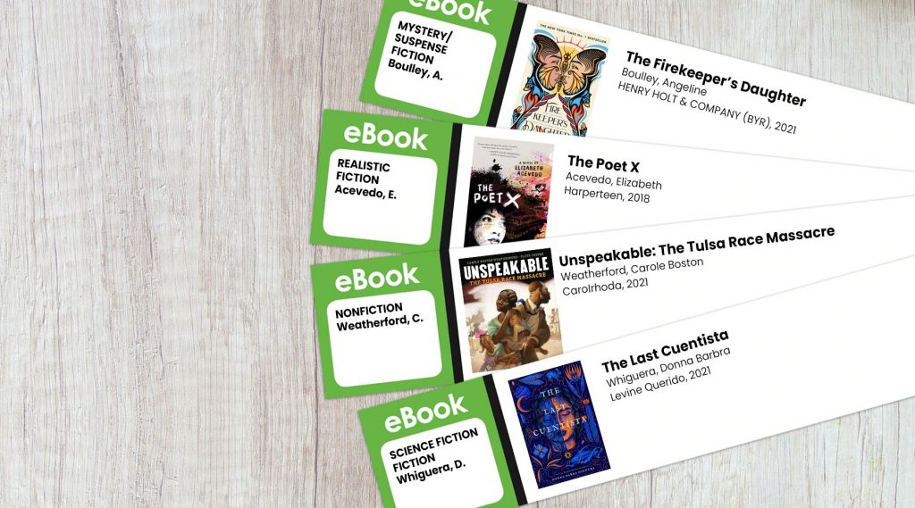 eBook Shelf Markers: Free Customizable Templates