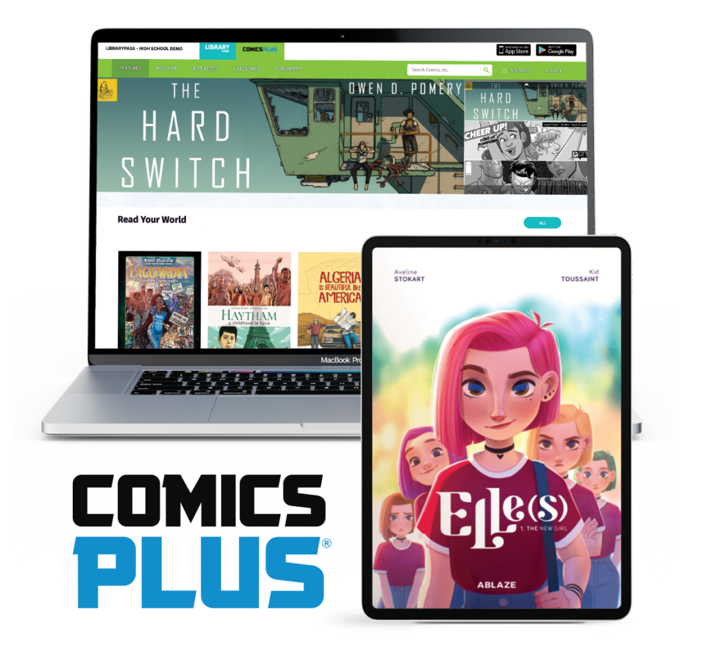 Comics Plus: Unlimited Digital Comics for Schools & Libraries